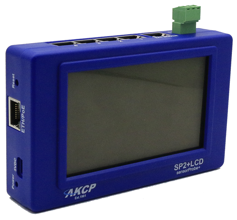 AKCP sensorProbe2+ LCD Environmental Sensor – Grid Connect