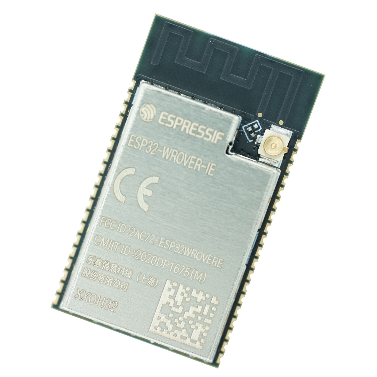 Esp32 Wrover Ie Combo Wi Fibtble Module Ufl Ipex Connector