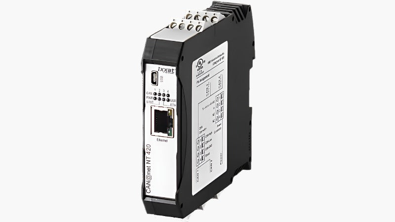CAN@net NT 420 - 4 CAN channels (2 CAN FD) Ethernet Bridge with MQTT – Grid Connect