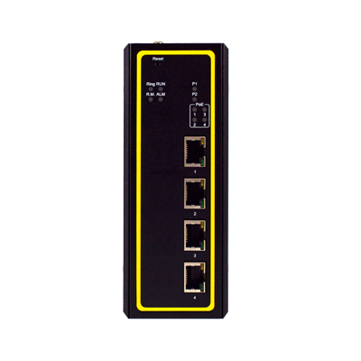 EHG7604 - 4 Port Managed Gigabit PoE Switch, PROFINET certified - Non ...