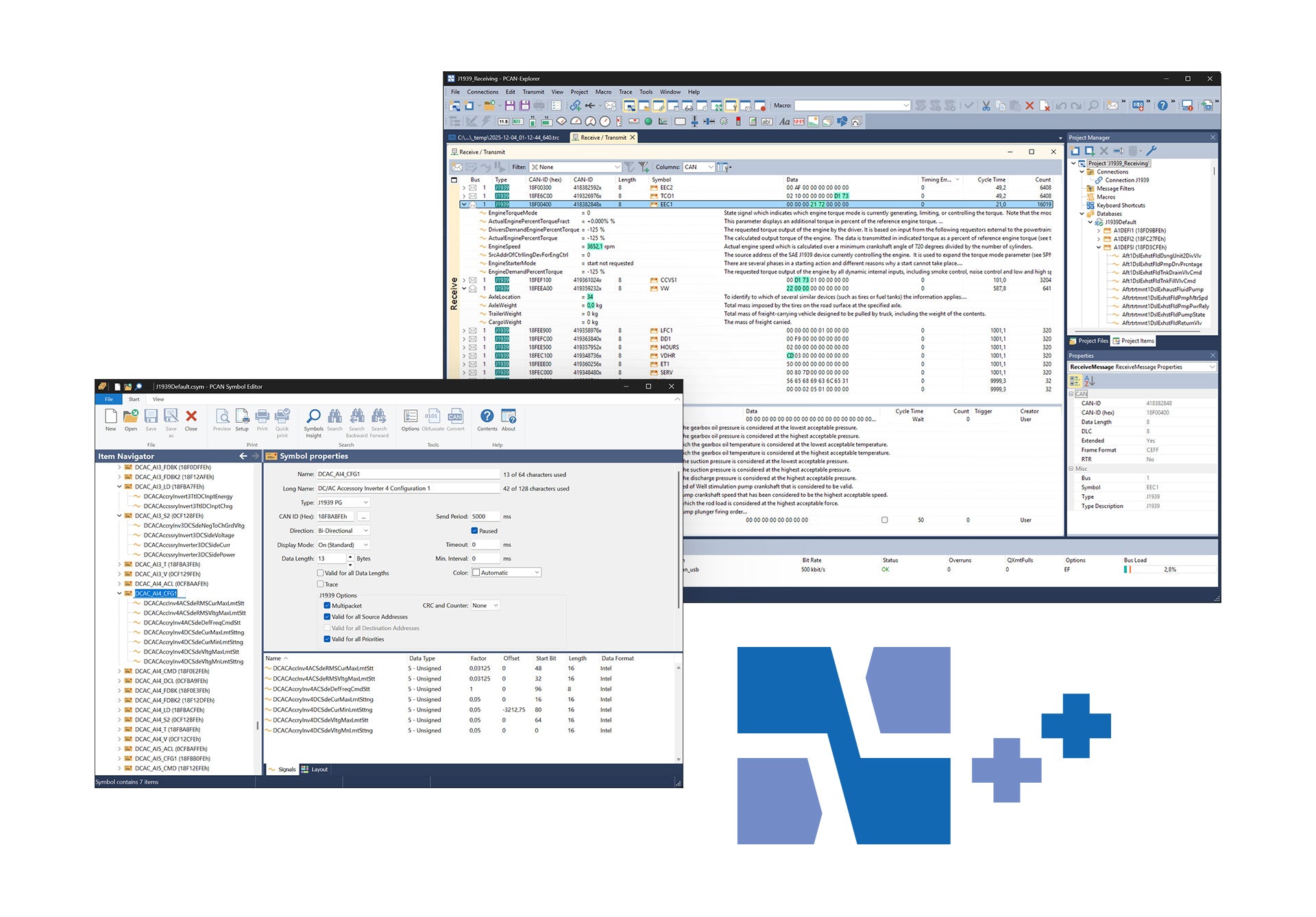 J1939 Add-In For PCAN-Explorer 7 Software – Grid Connect - Floating ...