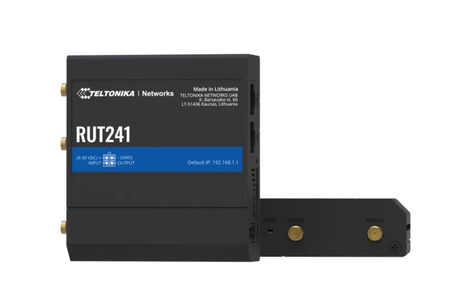 Teltonika RUT241 Industrial Cellular Router, Wi-Fi, Ethernet – Grid Connect