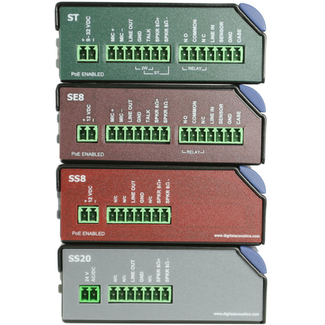 IP7-SE8 IP Intercom with 8-Watt Amp and Enhanced I / O - No Power ...
